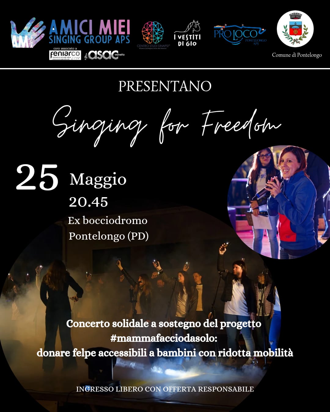 Singing for Freedom – Amici Miei Singing Group APS